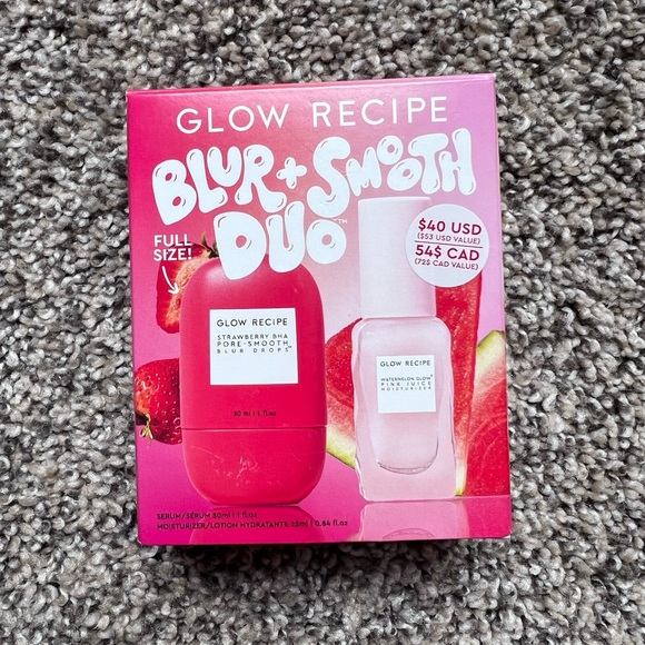 Glow Recipe | Skincare | New Glow Recipe Blur Smooth Duo | Poshmark